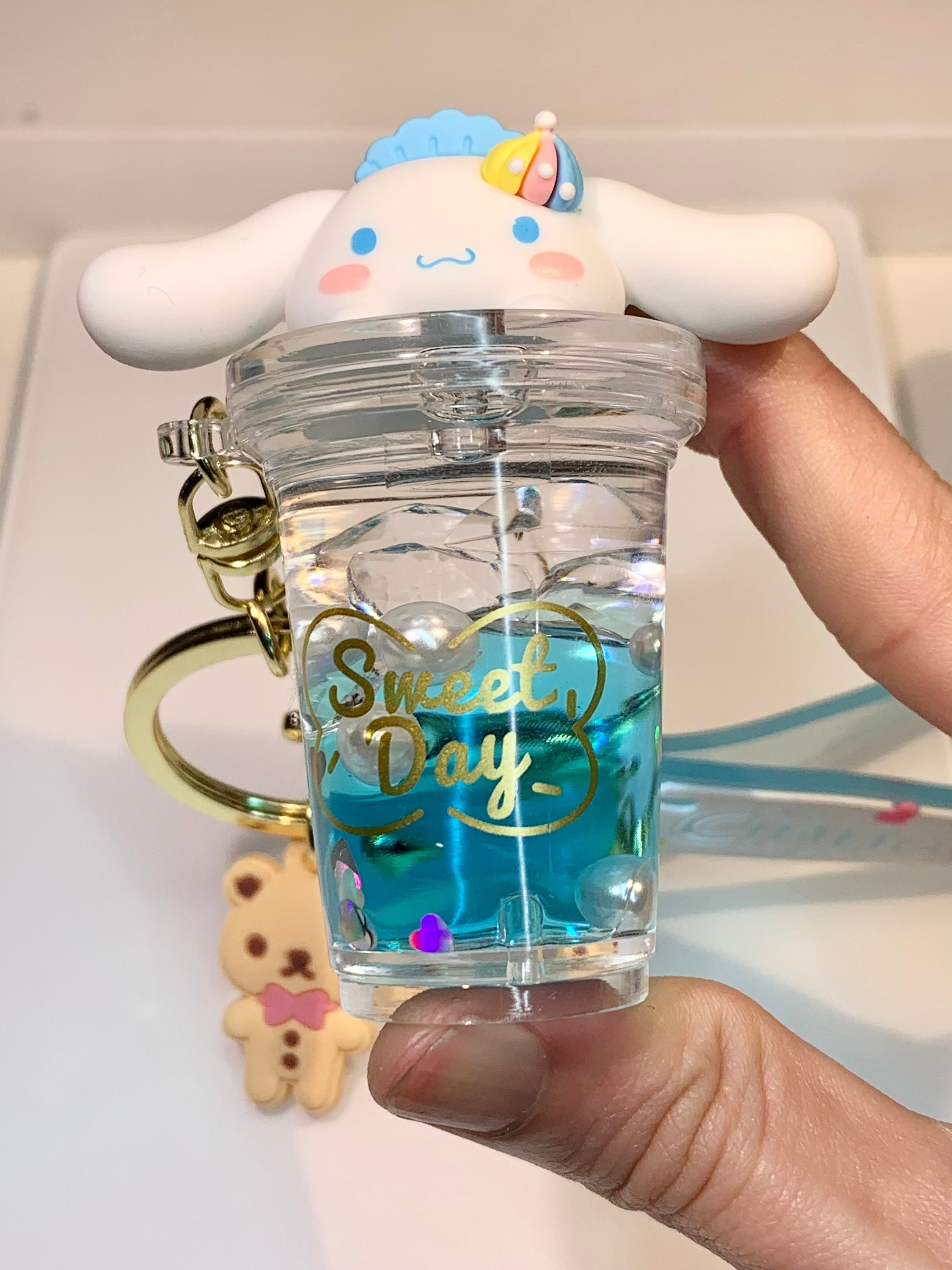 Cinnamoroll Inspired Characters Boba Milk Tea Liquid - Etsy UK