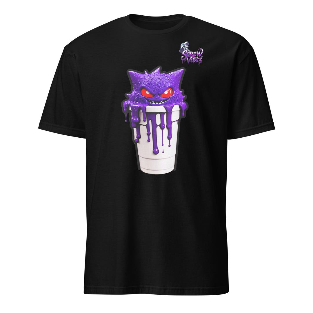 Gengar Drip LIMITED EDITION Tee – RARE H-town Hip-hop, Purple Cup ...