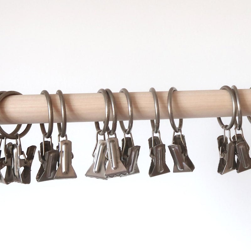 Cafe Curtain Clips - Etsy