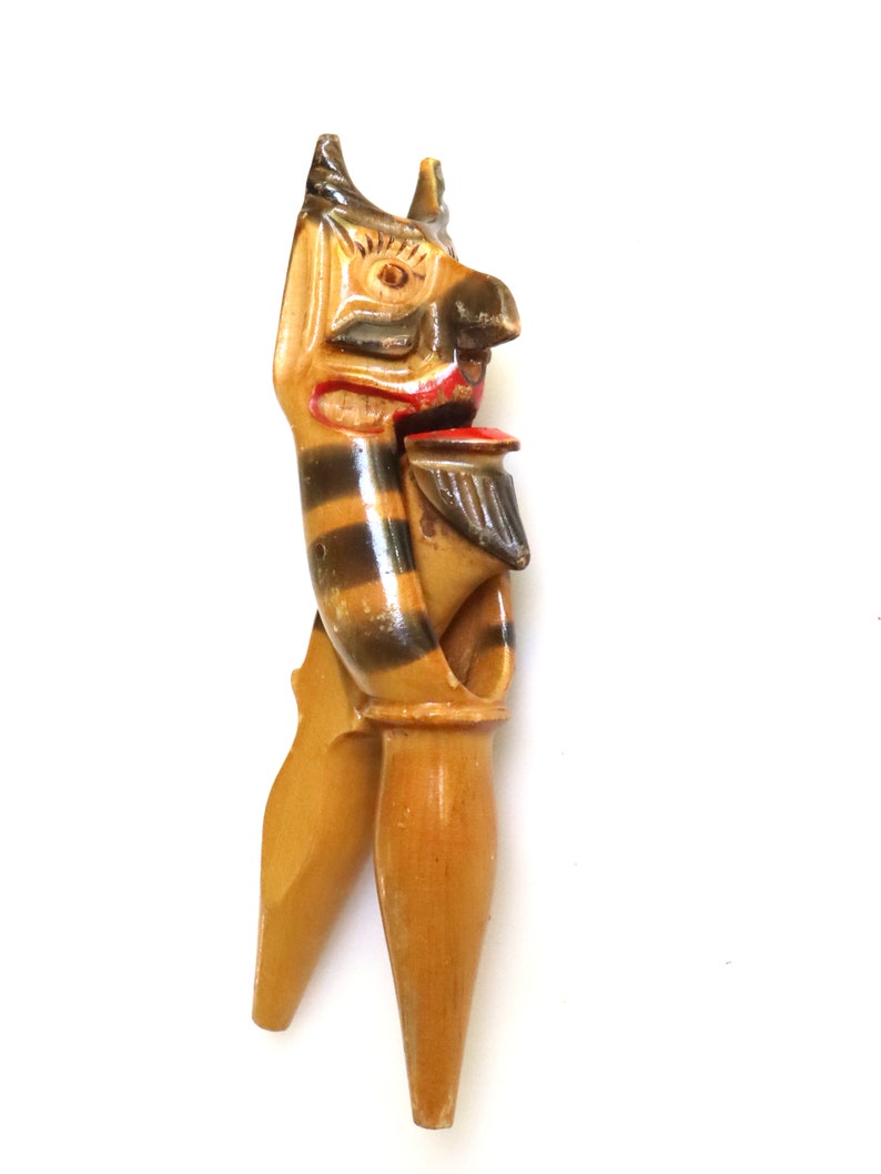 Unique Nut Cracker, Vintage Wooden Hand Carved Nutcracker, Nut Cracker ...