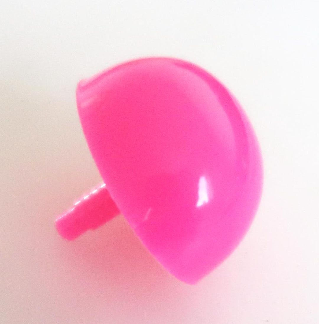 Pink Safety Nose 35 Mm, 2 Large Comic Toy Noses, Plastic Nose Craft - Etsy