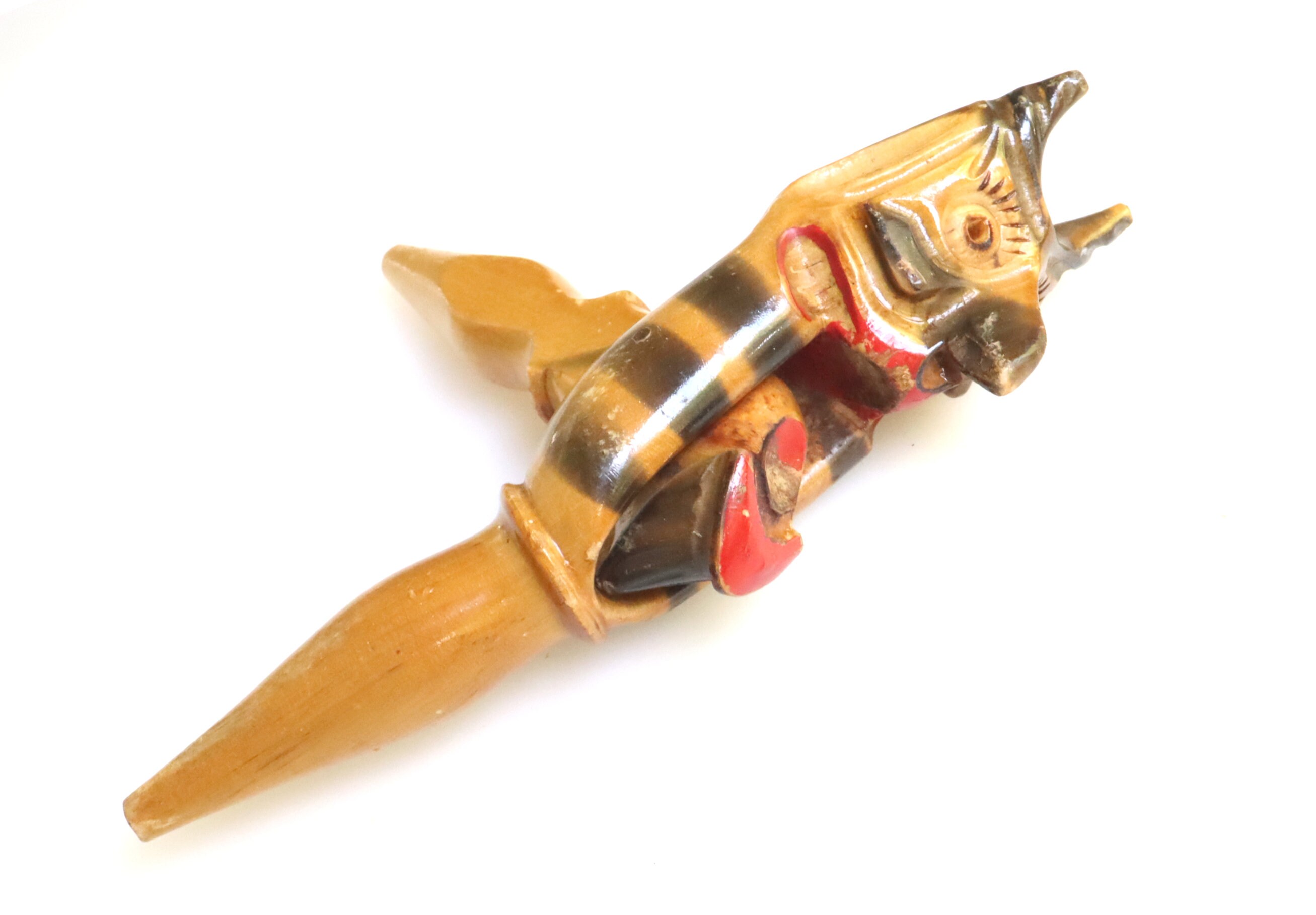 Unique Nut Cracker, Vintage Wooden Hand Carved Nutcracker, Nut Cracker ...