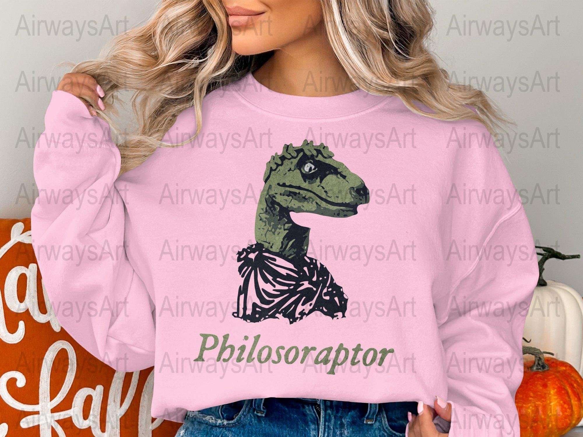 Vintage Philosoraptor Meme PNG, Dinosaur Clipart, Retro Internet Humor ...
