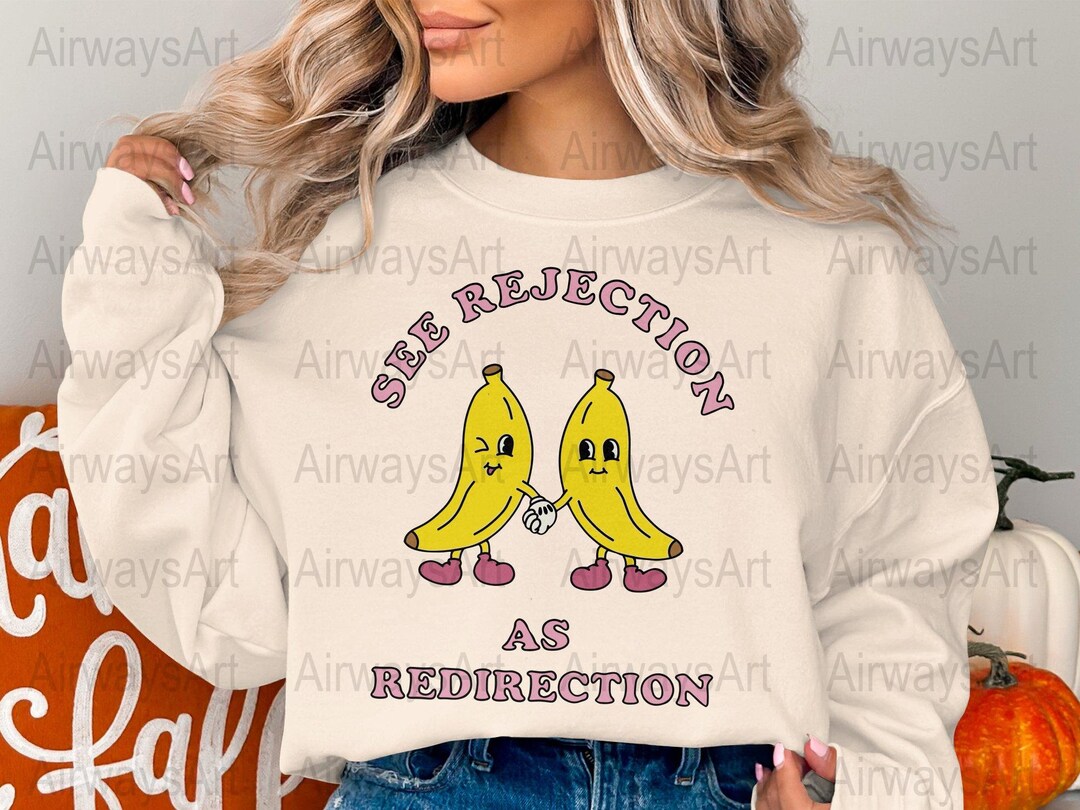Funny Bananas PNG, Positive Message Art, Cute Fruit Clipart, Digital ...
