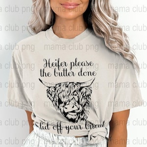 Funny Cow Quote PNG, Farmhouse Kitchen Art, Digital Download, Heifer ...