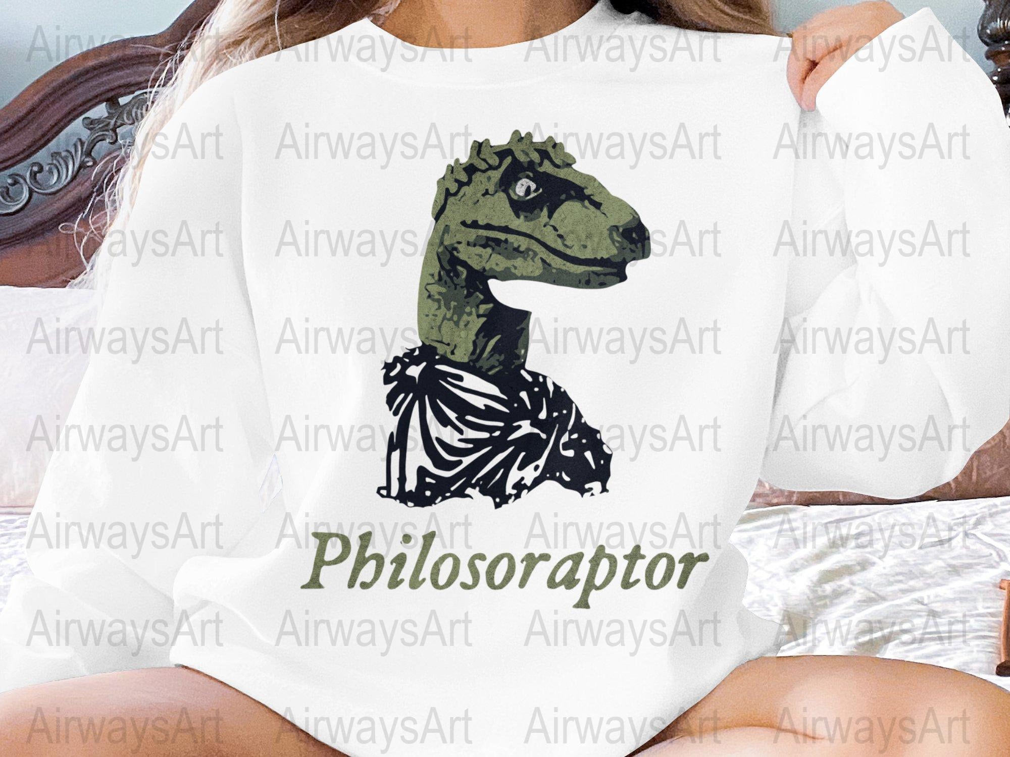 Vintage Philosoraptor Meme PNG, Dinosaur Clipart, Retro Internet Humor ...
