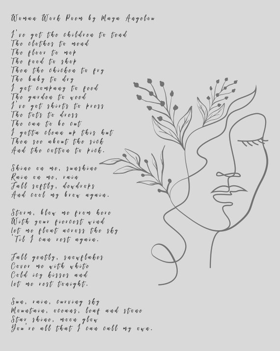 Maya Angelou Poems About Women Phenomenal Woman Framed Art Prints For