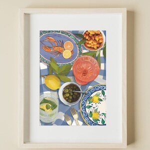 Amalfi Table Art Digital Download - Etsy