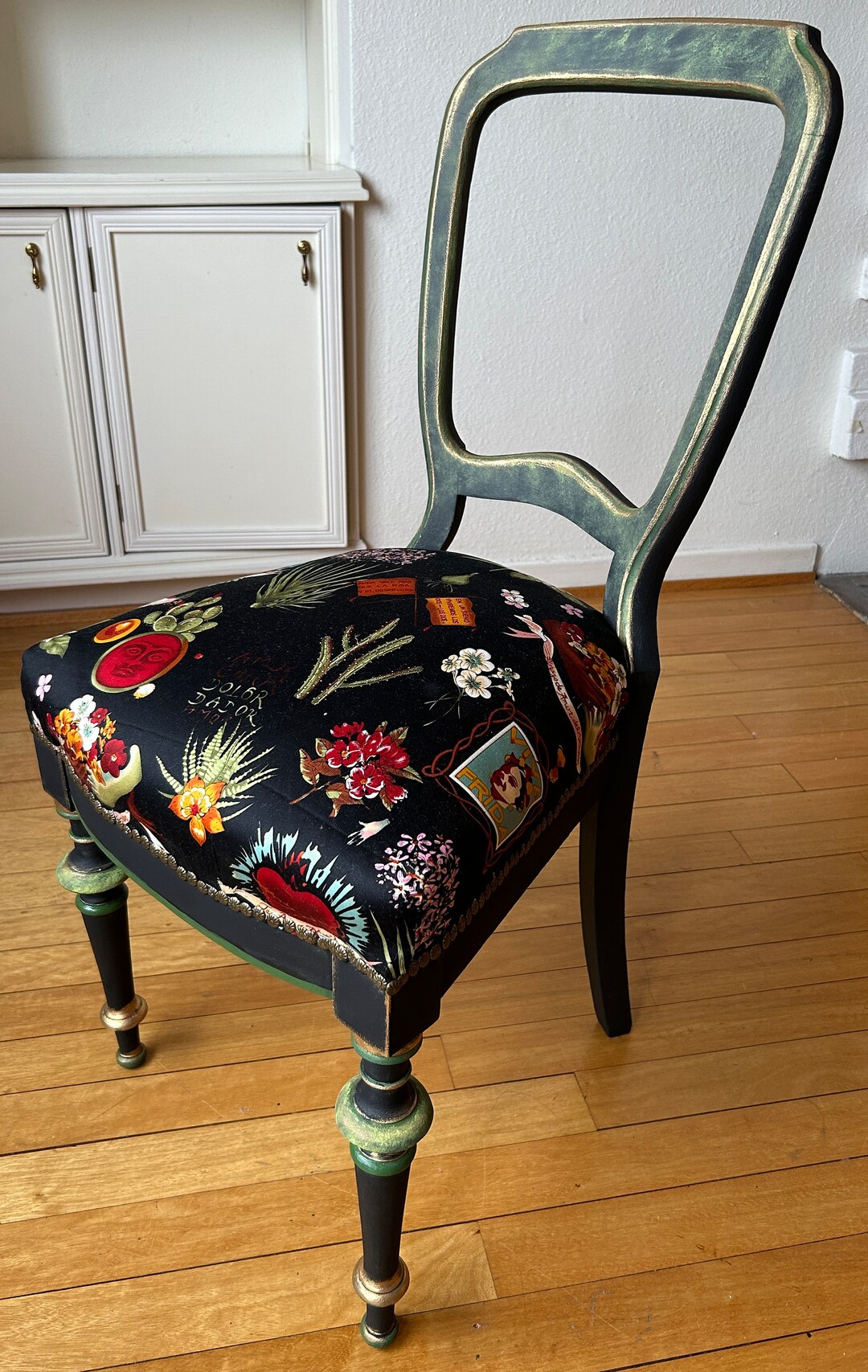 Antique Chairs in Frida Kahlo Style - Etsy