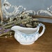 FURNIVALS Marguerite Gravy Boat / Jug Blue & White Early 1890's Ro no ...