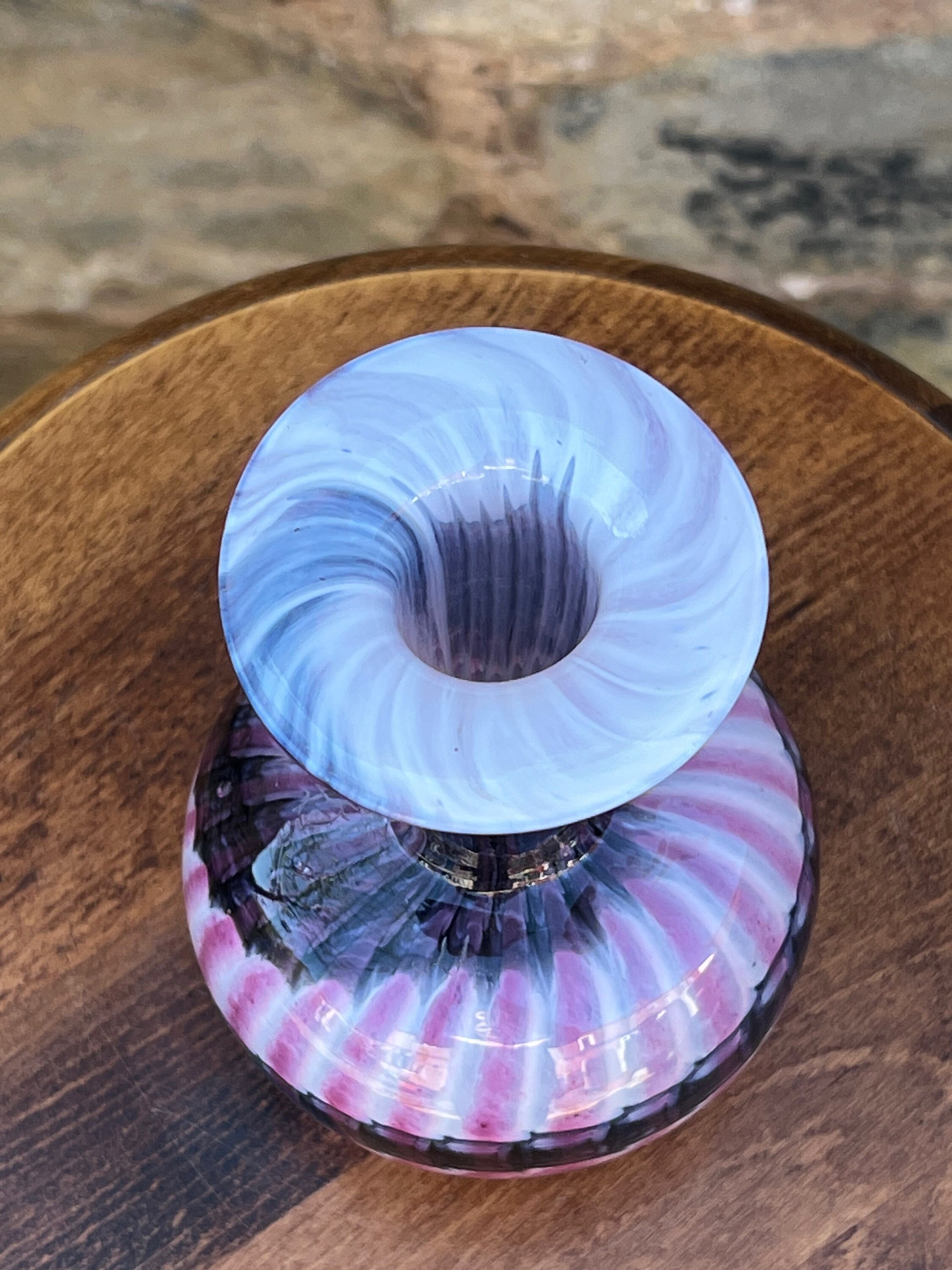 Stunning MTARFA Maltese Art Glass Vase Vintage With Label and Signature ...