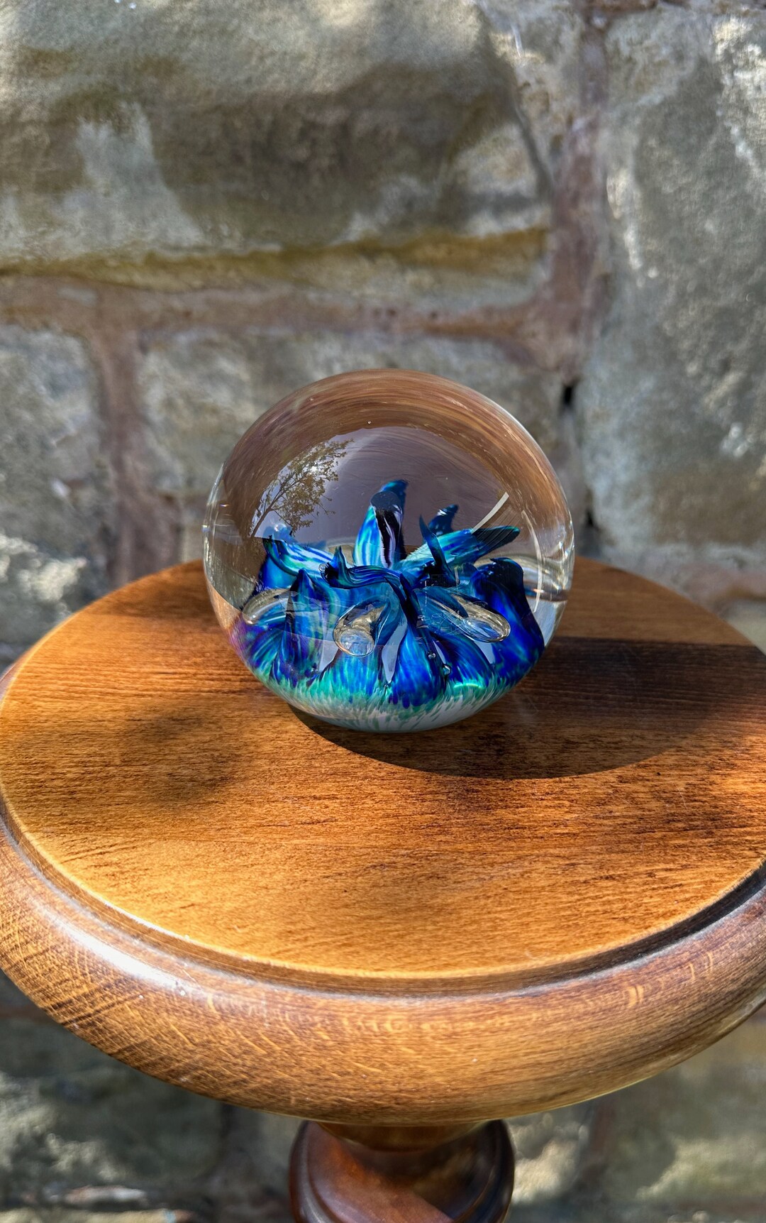 Stunning Selkirk Glass Large Paperweight 2003 - Etsy