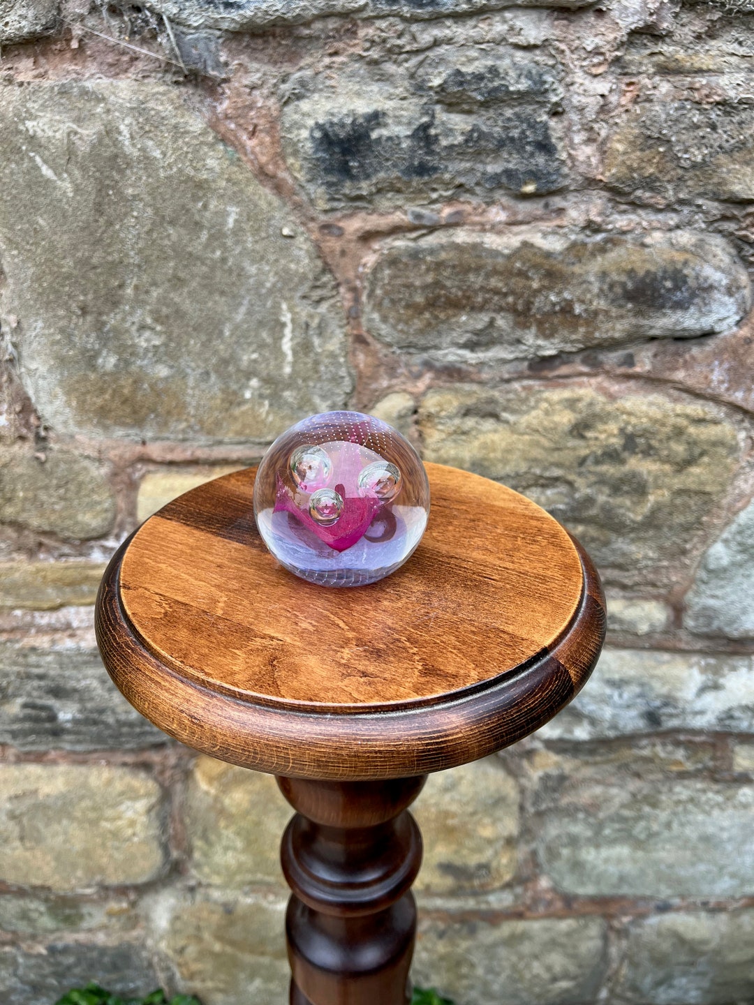 TRIPLE CROWN Caithness Paperweight Beautiful Art Glass Collectors Piece ...