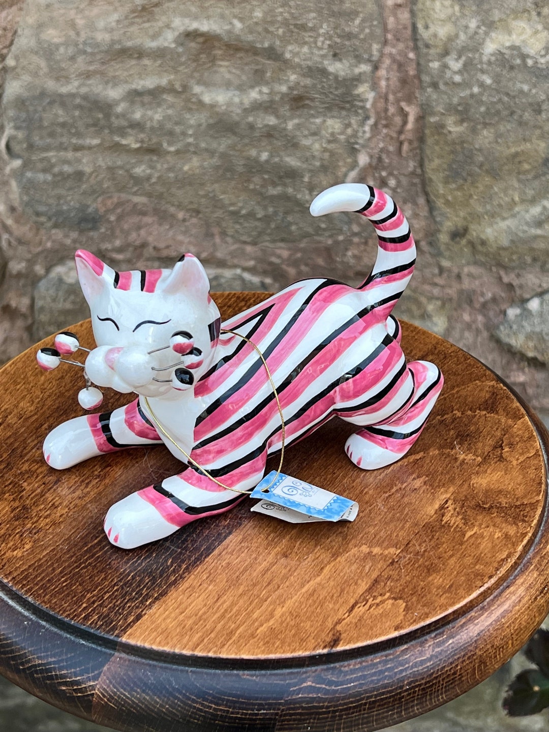 Beautiful Whimsiclay Cat by Amy Lacombe peggy Sue No 15417 Collectors ...