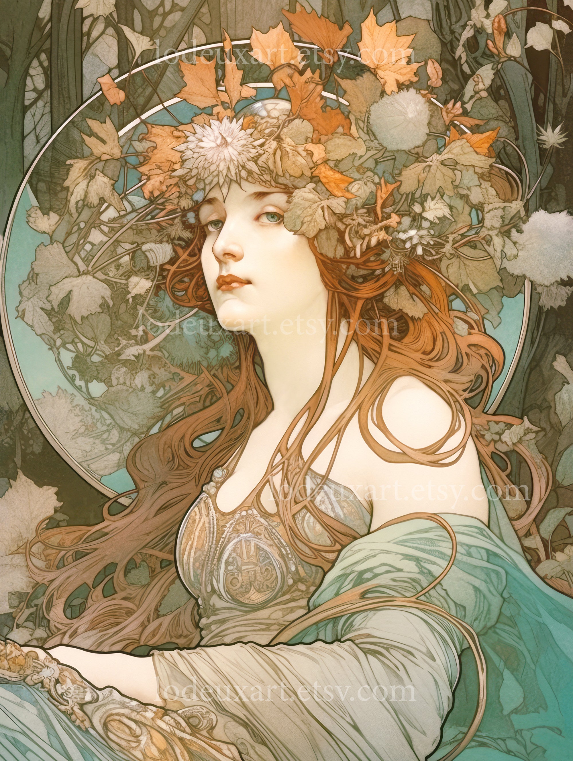 Goddess Gaia, Mother Earth, Greek Mythology, Mysticism, Wicca Art ...