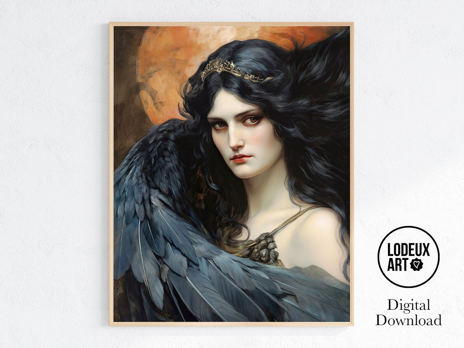 Goddess LILITH, Commercial Use, Dark Angel, Mesopotamian Mythology ...