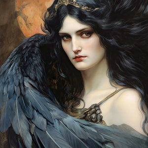 Goddess LILITH, Commercial Use, Dark Angel, Mesopotamian Mythology ...