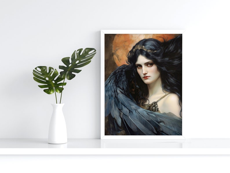 Goddess LILITH Commercial Use Dark Angel Mesopotamian - Etsy