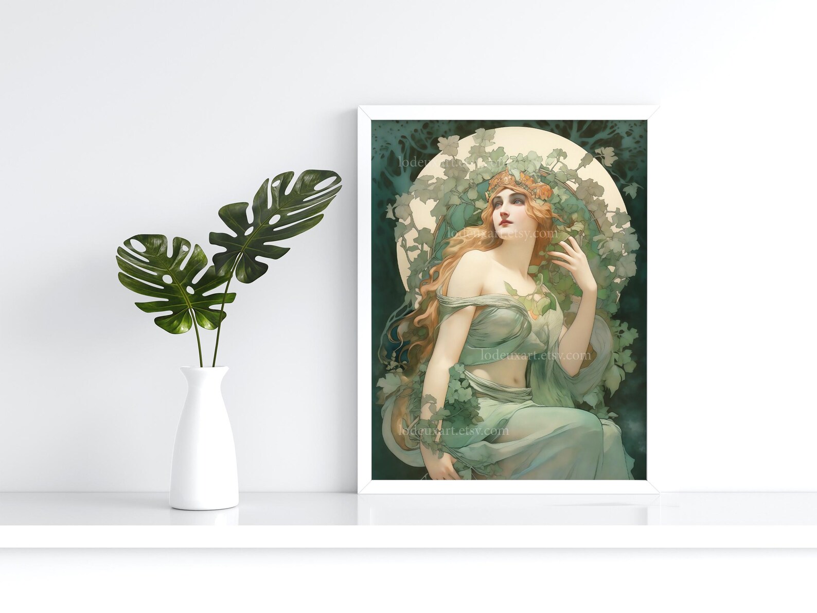 Goddess Gaia, Mother Earth, Greek Mythology, Mysticism, Wicca Art ...