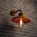 Rusty Outdoor Wall Lamp With Replaceable LED Light Source 102 - Etsy