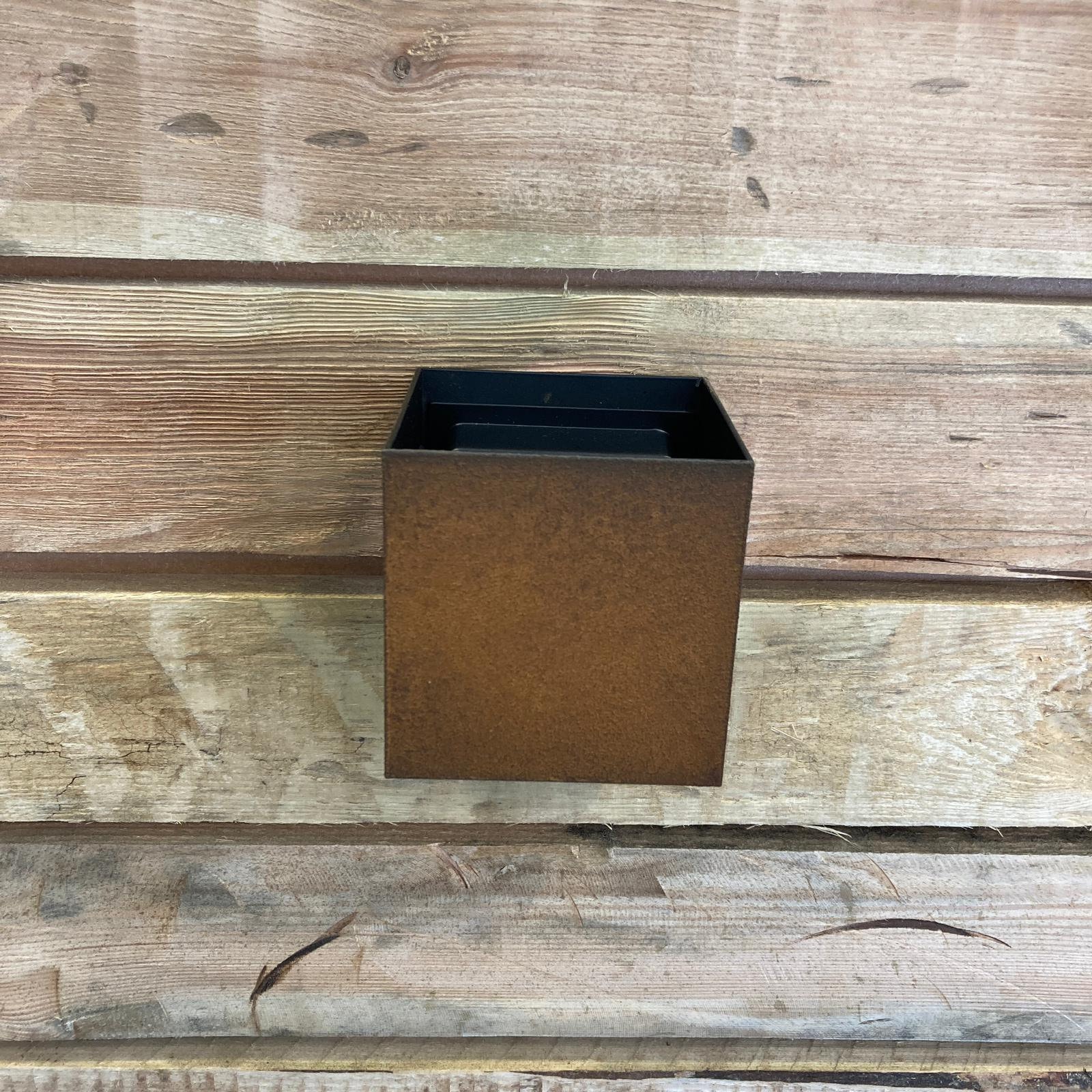 Rusty Outdoor Wall Lamp With Replaceable LED Light Source 102 - Etsy