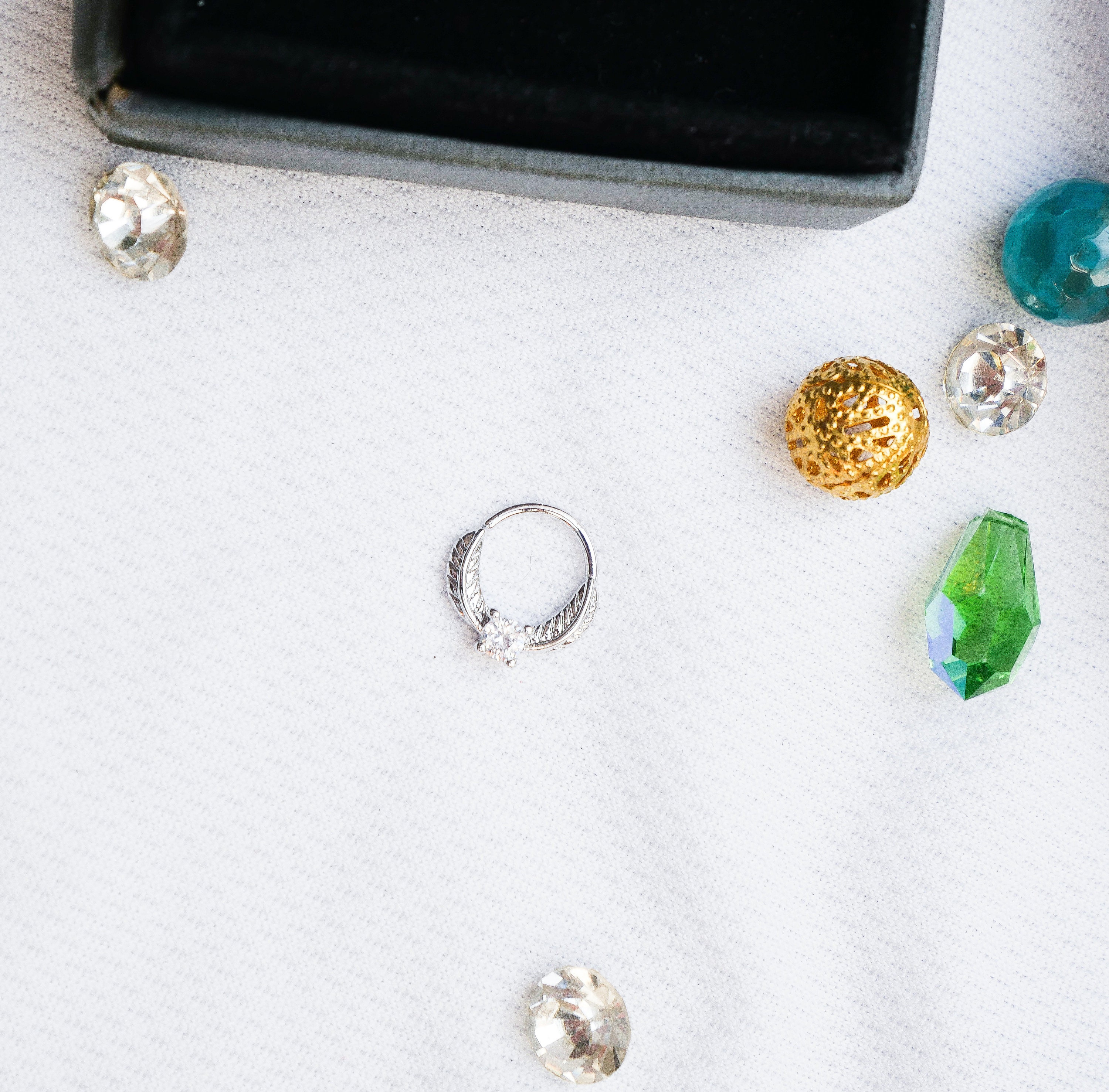 Nostril & Septum Ring Hoop Copper Boho / Hippie / Hindi Style Nose Piercing Narin - Etsy