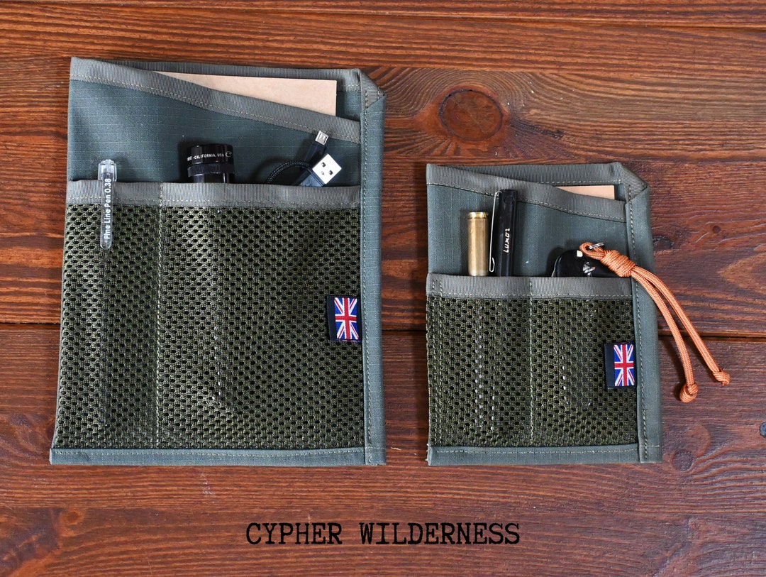 Pocket Organizer Notepad / Pens Holder Ranger Green - Etsy