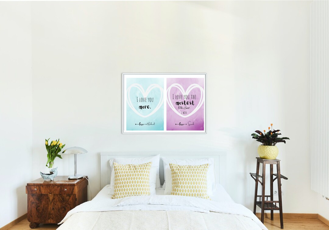 Personalised I Love You Poster| Love Print | Quote | Printable Sign ...