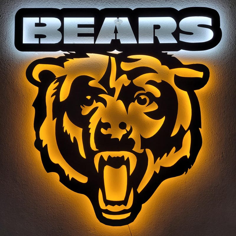 Chicago Sports Fan Sign - Etsy