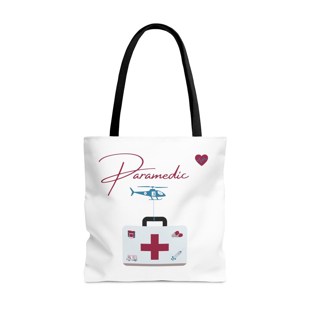 Tote Bag for Paramedic, Aesthetic Gifts, Paramedic Medical Bags, Cotton ...