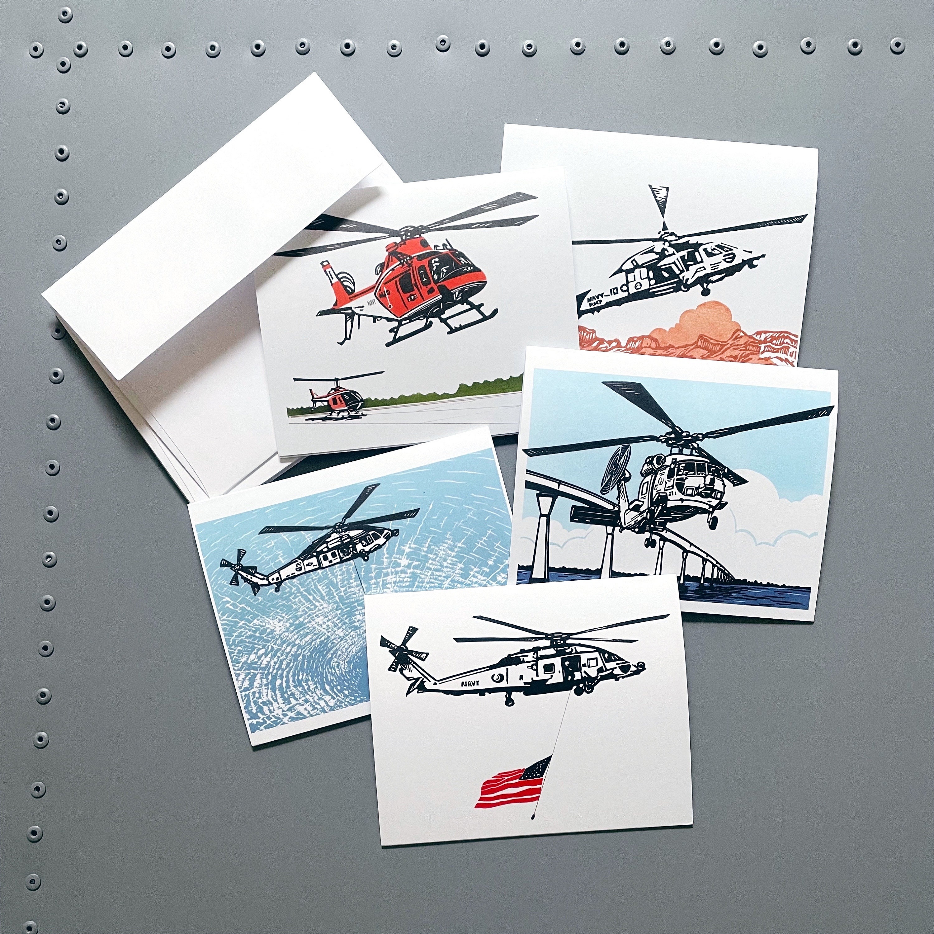 Military Art Greeting Cards Blank Inside - Etsy
