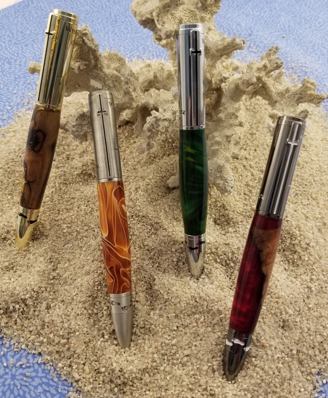 Footprints in the Sand Twist Pen - Etsy