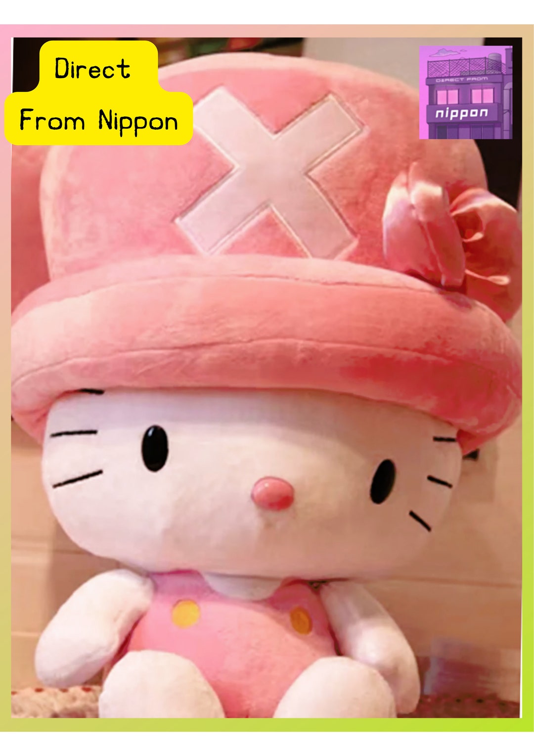 Sanrio X One Piece Plush Hello Kitty Chopper - Etsy