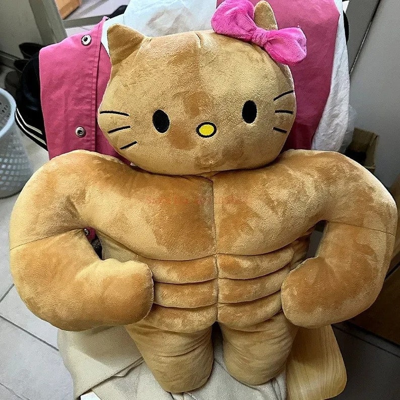 Buff Hello Kitty Plush Sanrio - Etsy