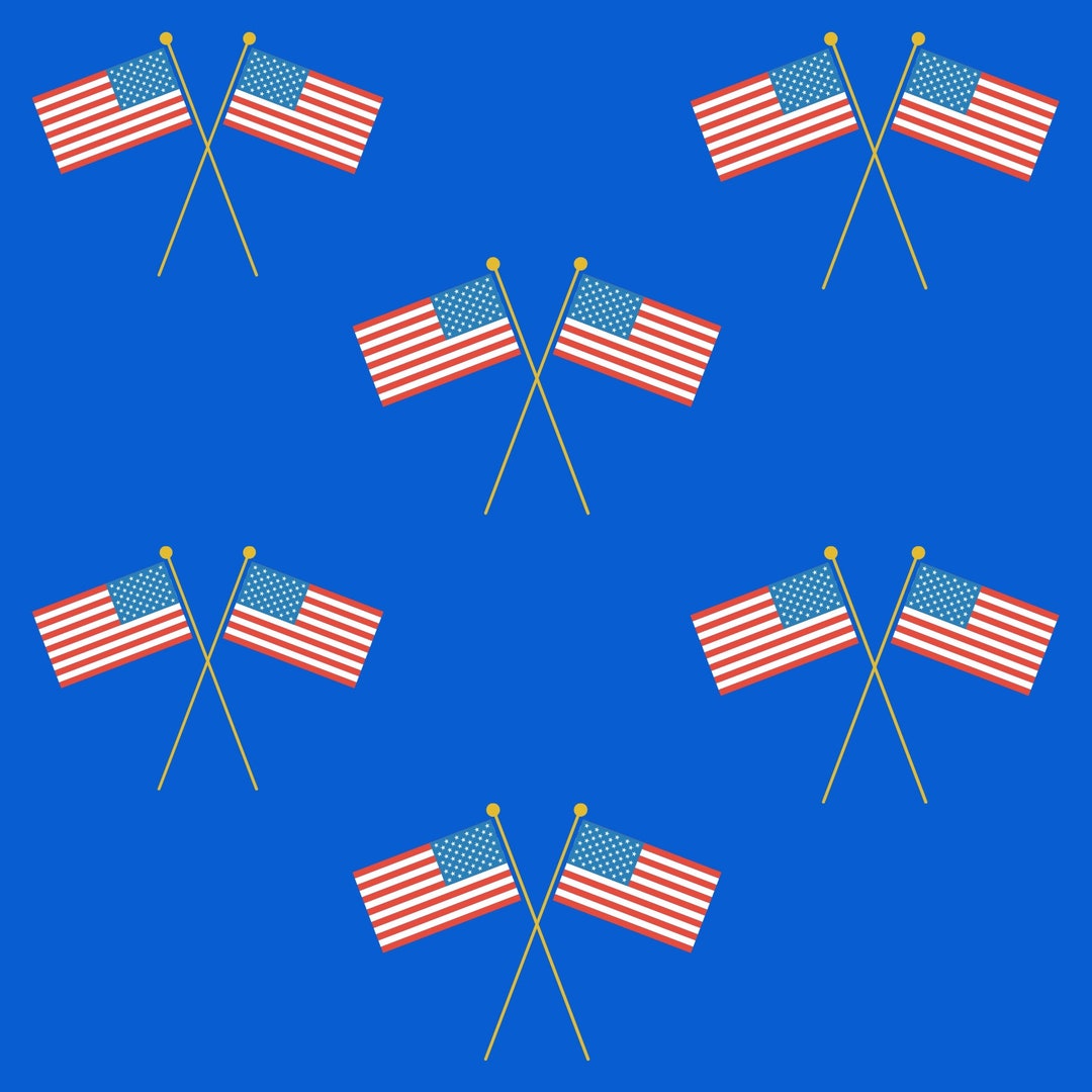 American Flag Pattern Digital Print! - Etsy