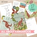 Kangaroos Unit Study, Printable Booklet, Activity, Homeschool Learning ...