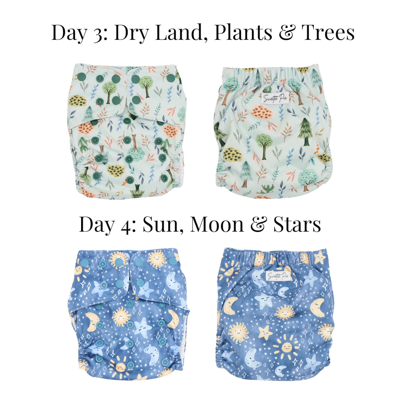 All-in-one Cloth Reusable Diaper Made With Hemp, Bamboo and Cotton and ...