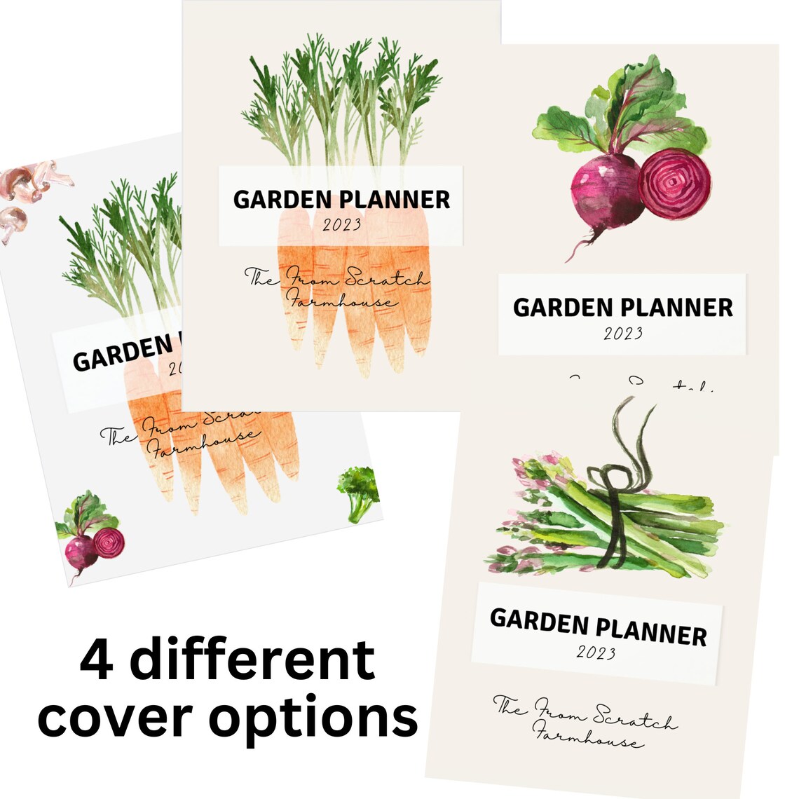 Printable 2023 Garden Planner Seed Starting Tracker Harvest Tracker ...