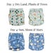 Newborn AIO Cloth Diapers {set of 7) Newborn Bamboo Cloth Diaper for ...