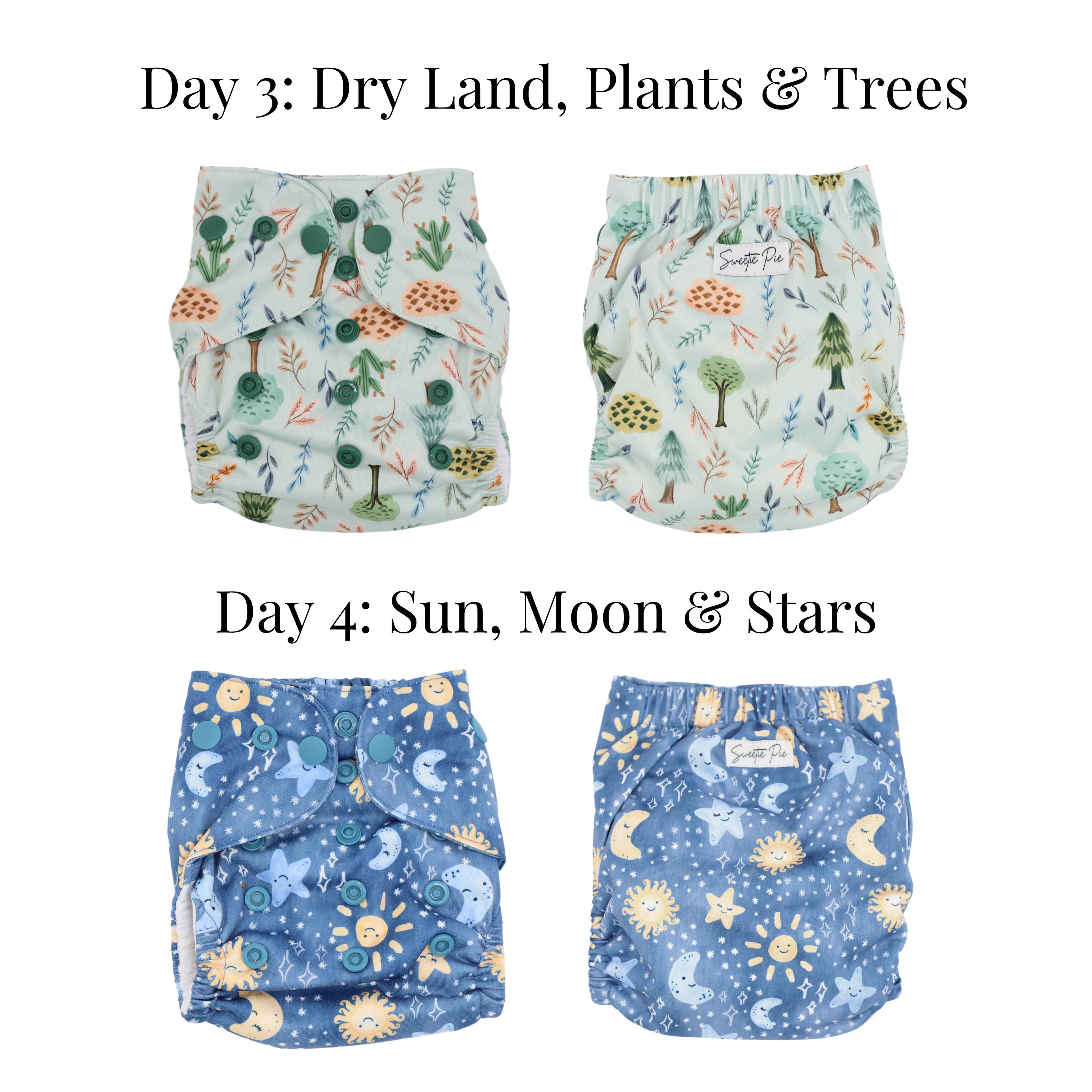 Newborn AIO Cloth Diapers {set of 7) Newborn Bamboo Cloth Diaper for ...