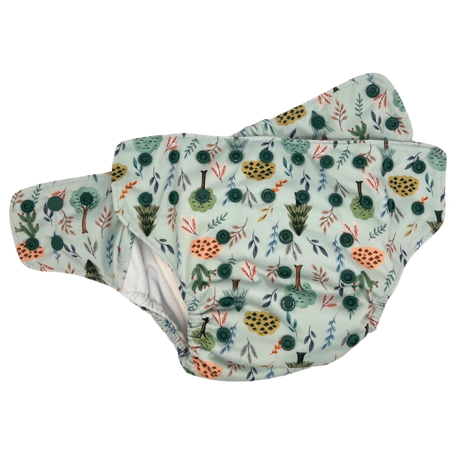All-in-one Cloth Reusable Diaper Made With Hemp, Bamboo and Cotton and ...