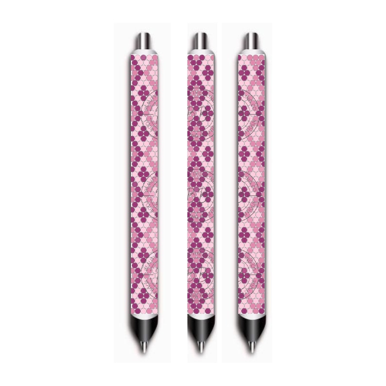 Pink Double Diamond SS10 or 3MM Pen Pattern Big Double Diamond Pattern ...
