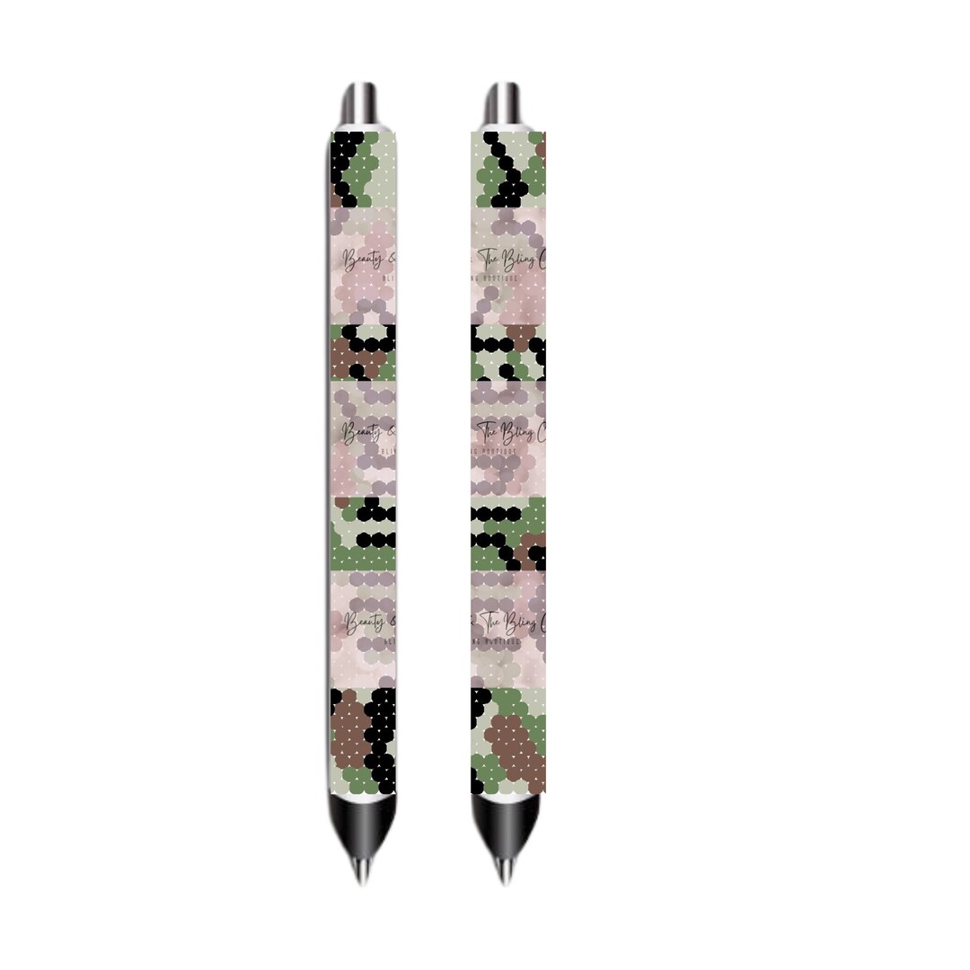 Hunter Camo SS10 or 3MM Pen Pattern | Woodland Camo Pen Pattern SS 10 ...