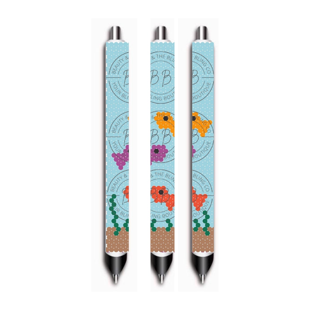Under the Sea SS10 or 3MM Pen Pattern | Gold Fish Pen Pattern SS 10 or ...