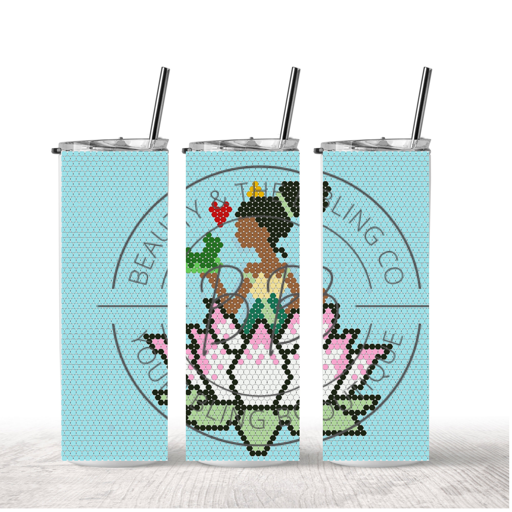 Princess Frog 4MM or SS 16 Pattern Template Lily Pad Princess Inspired ...