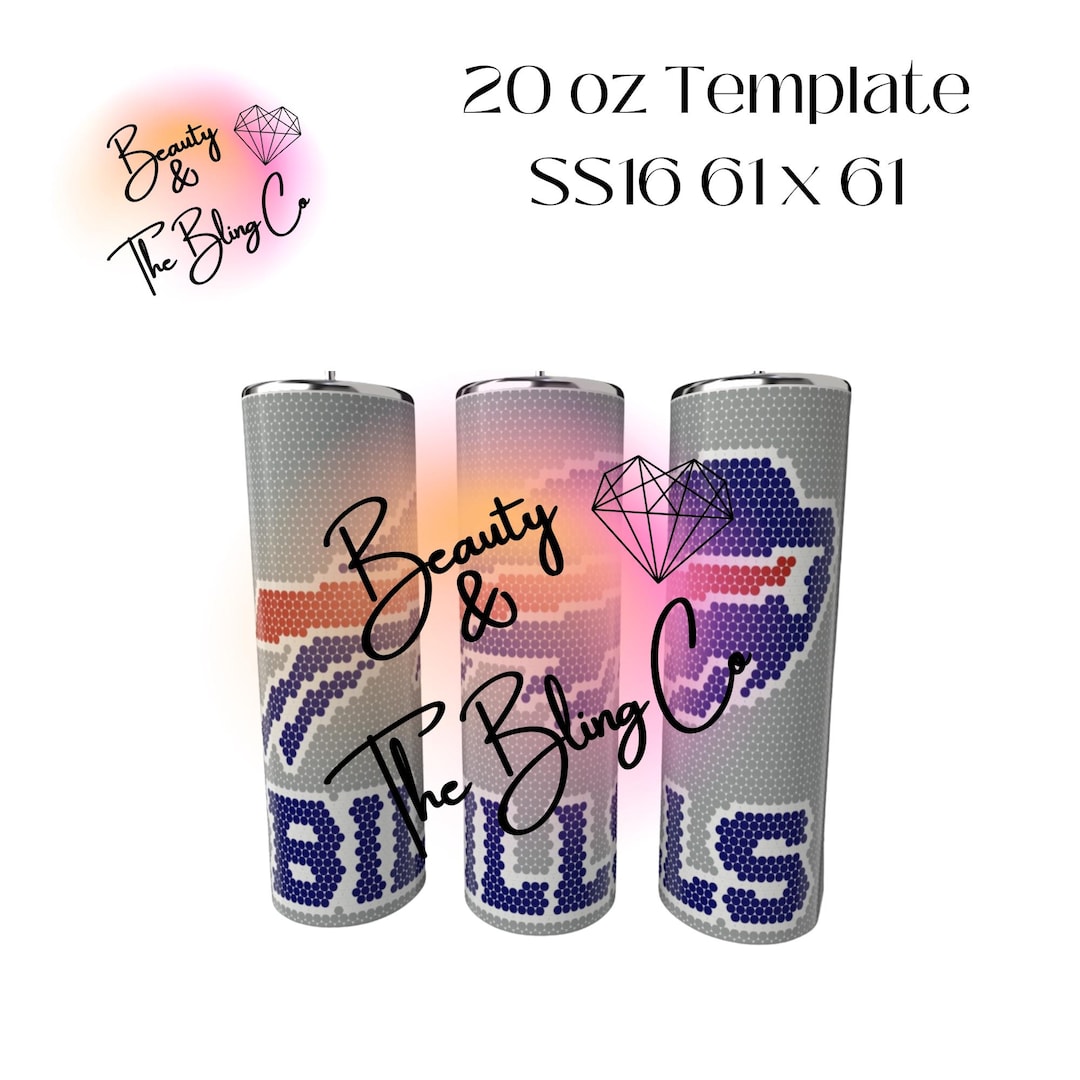 Buffalo Bills 4MM or SS 16 Pattern Template | Buffalo Football Inspired ...