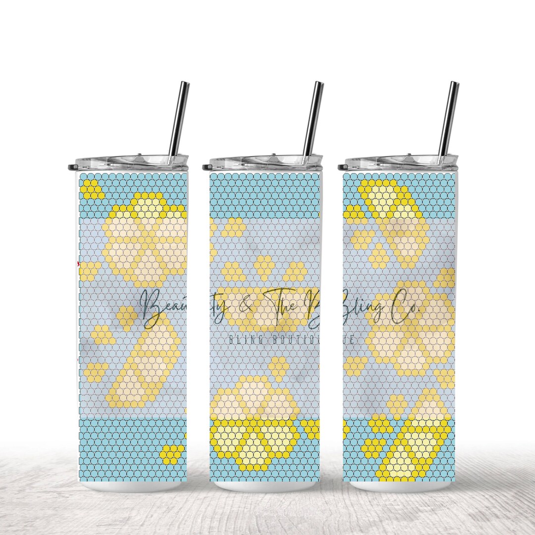 Lemonade Pattern Guide 5 Mm or SS20 for 20 Oz | Summer Lemon Pattern ...