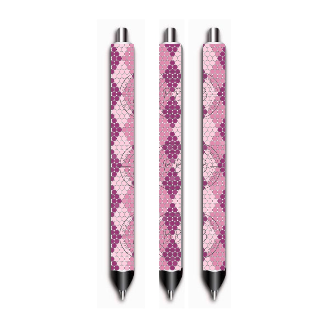 Pink Diamond SS10 or 3MM Pen Pattern | Big Diamond Pattern SS 10 or 3 ...