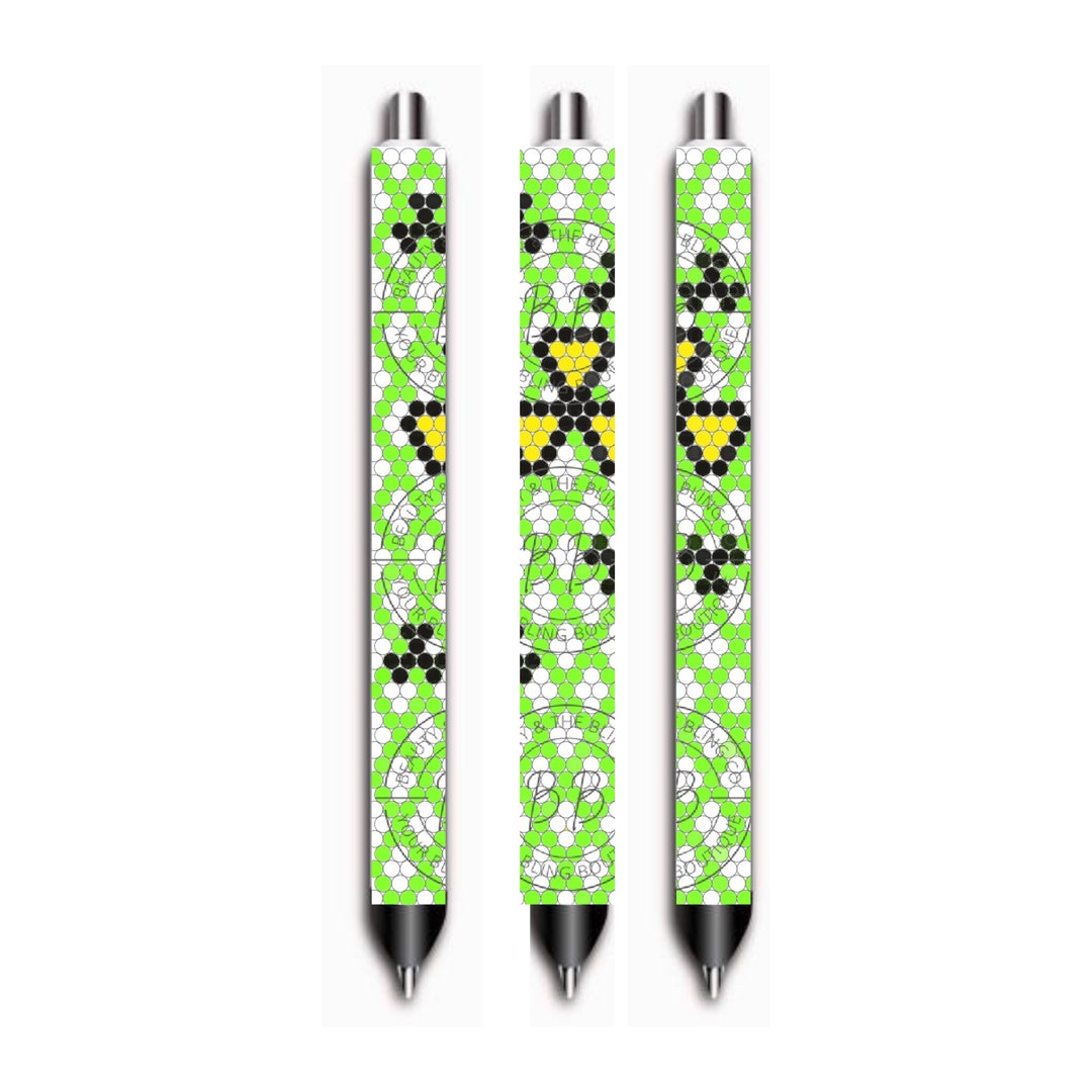 Radio Active SS10 or 3MM Pen Pattern | Toxic Symbol Pen Pattern SS 10 ...