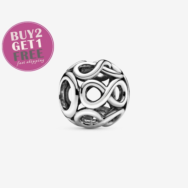 Infinity Charm - Etsy